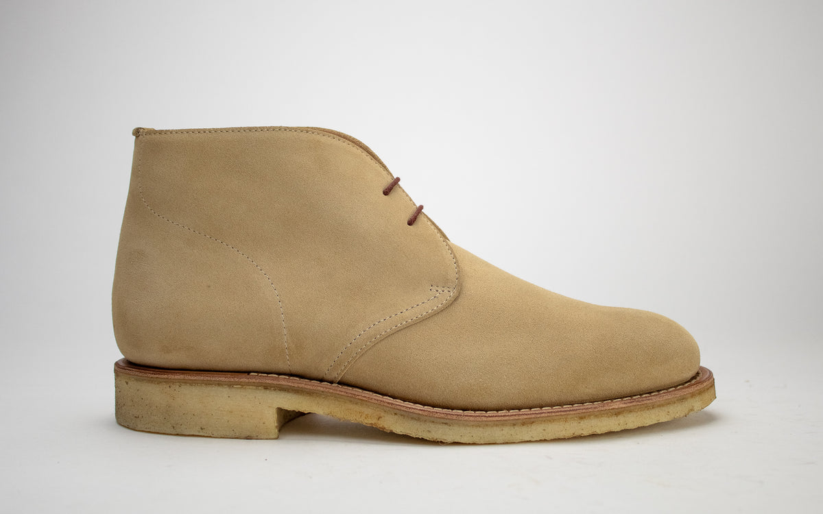MTO Chukka - 2 Eye - Milkshake Suede – RL Makers